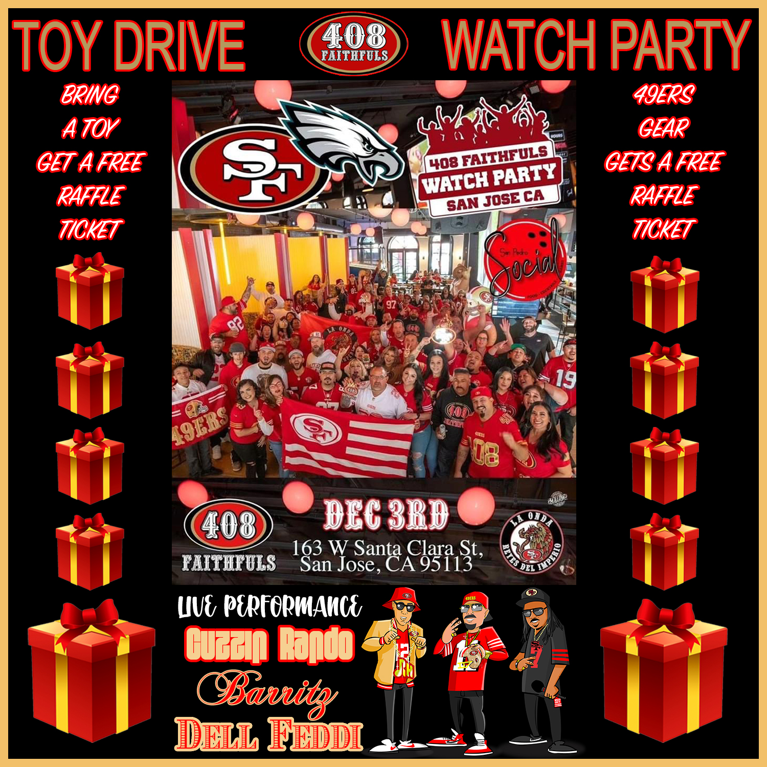 408 Faithfuls Watch Party – San Pedro Social (12/3/2023) - Barritz ...